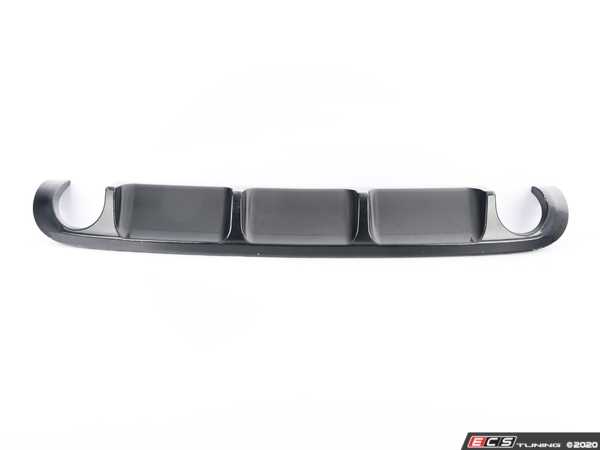 ECS - 006118LA01 - Audi B7 A4 Rear Diffuser - Gloss Black