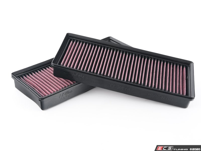 K&N - 33-2474 - Mercedes-Benz M157 / M278 K&N Performance Air Filter - Set