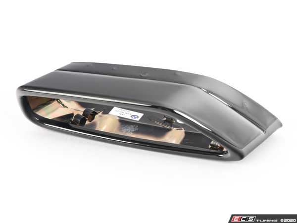 Genuine BMW - 18308631961 - TAILPIPE TIP, BLACK (18-30-8-631-961)