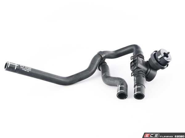 Genuine Volkswagen Audi - 7P0121156B - Coolant Hose With Heating Valve ...
