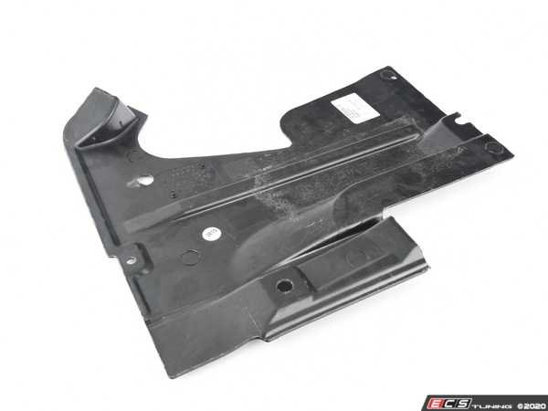 Genuine Volkswagen Audi - 4F0825216F - rear Underbody Liner - right ...