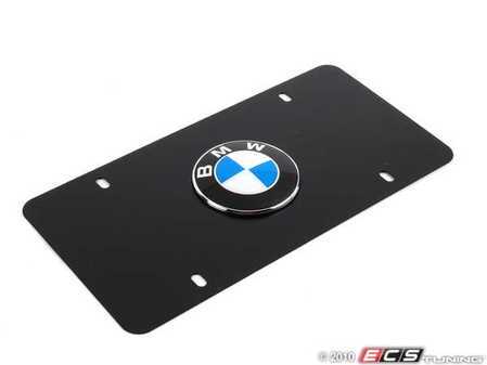 Genuine BMW - 82121470313 - "BMW" Vanity Plate - Black - (NO LONGER ...