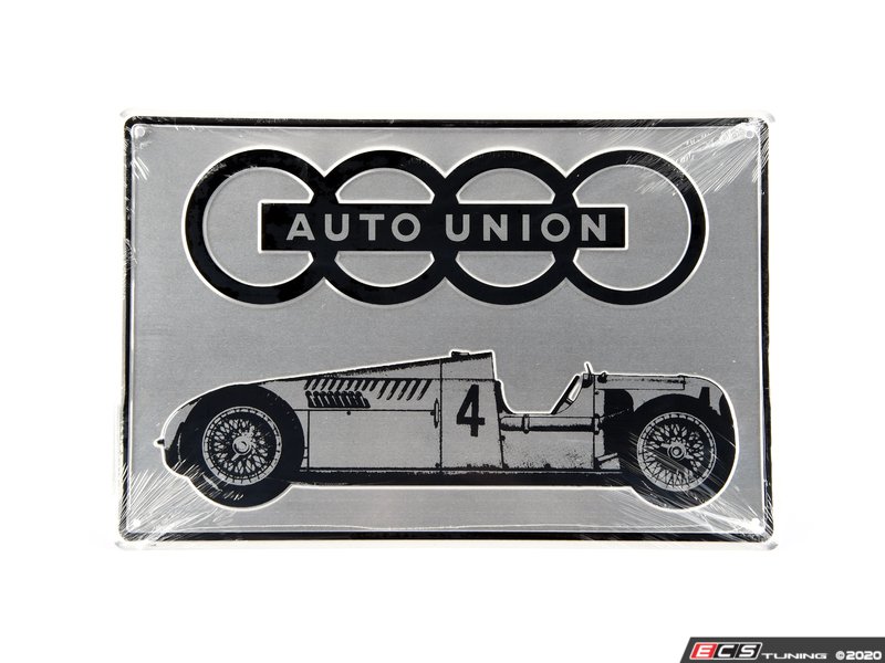 Genuine Volkswagen Audi - ACML840 - Auto Union Metal Sign - (NO LONGER ...
