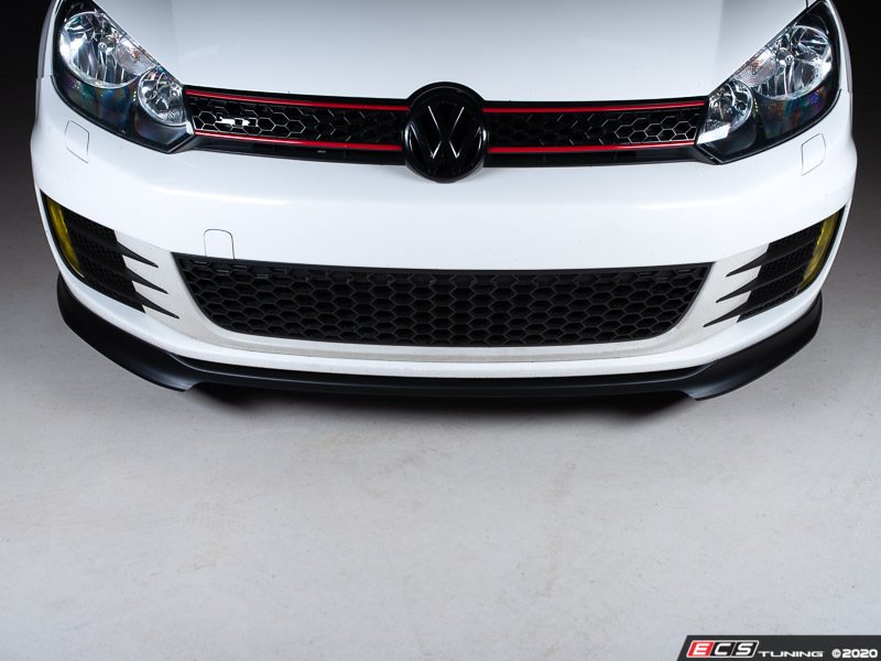 ECS - 028749ECS01-02KT - VW MK6 GTI Front Lip Spoiler - Textured Black