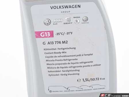Genuine Volkswagen Audi - GA13774M2 - COOLANT (G A13 774 M2)