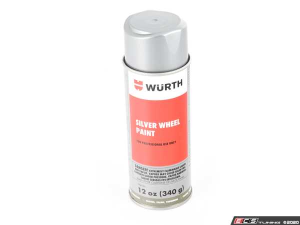 Wurth - 892180S - Wurth Silver Wheel Paint - 12 oz Aerosol