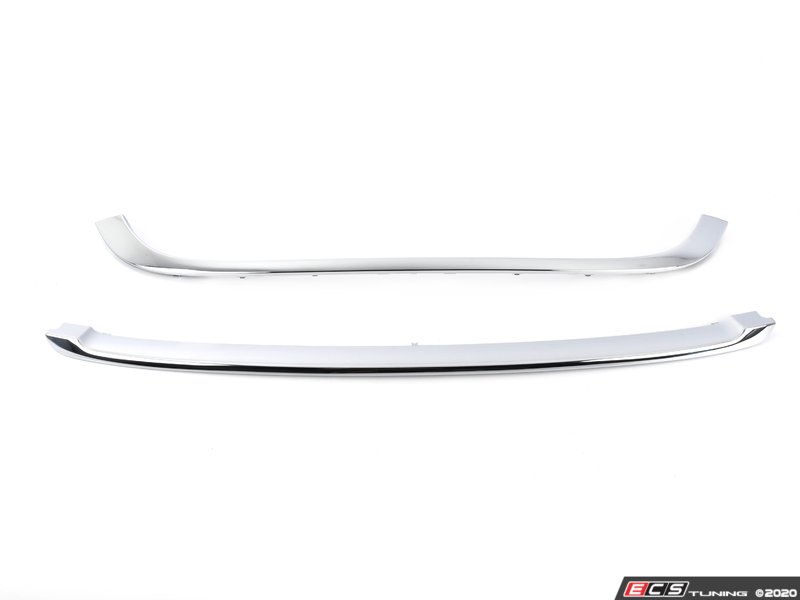 Genuine MINI - 51137149957KT - Upper & Lower Grille Trim Kit - Chrome