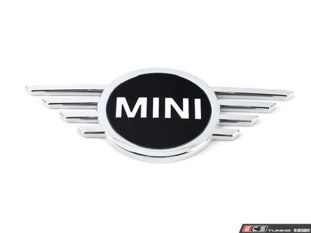 Genuine MINI - 51149447805 - Hood Emblem - Newer Design (51-14-9-447-805)