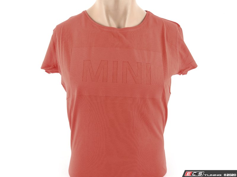 Genuine MINI - 80142454904 - MINI T-Shirt Women's Jersey Coral - XS (80 ...