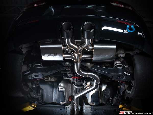 ECS - 029247ECS - MK6 Golf R Valved Catback Exhaust System