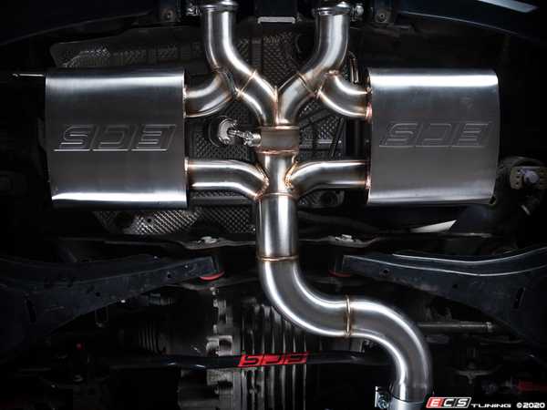 ECS - 029247ECS - MK6 Golf R Valved Catback Exhaust System
