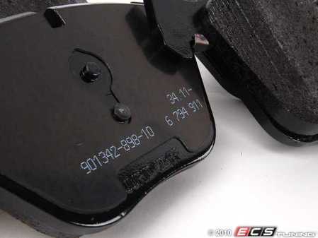Genuine BMW - 34116794917 - Front Brake Pad Set (34-11-6-794-917)