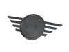Genuine MINI - 51149880863 - Hood Emblem Piano Black "Black Line ...