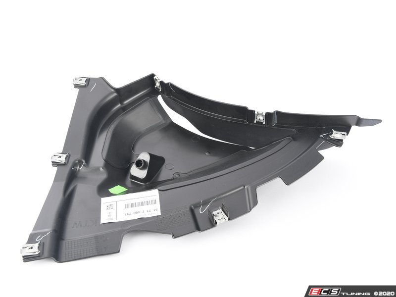 Genuine BMW - 51717260737 - DEFLECTOR LIP LEFT (51-71-7-260-737)