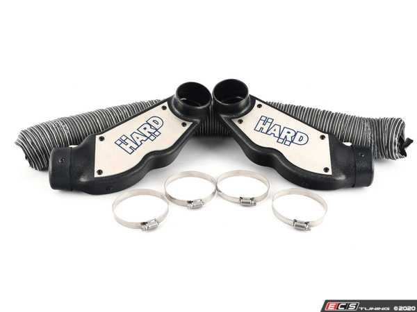 HARD Motorsport - E46BRKDUCTONLY-X - E46 M3 Brake Cooling Low-Profile ...