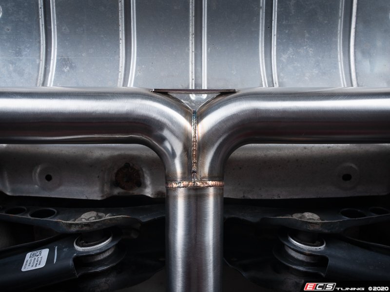 ECS - 023245ecs01-01KT - MK7 GTI Muffler Delete Kit - With 4.0" Black ...