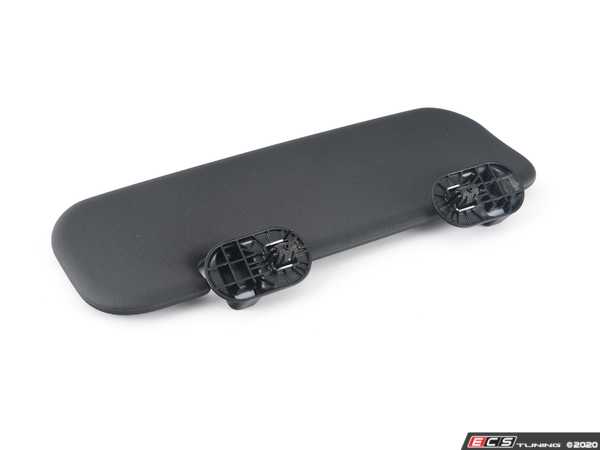 Genuine MINI - 51167376859 - Sun Visor / Lateral Black - Left (51-16-7 ...