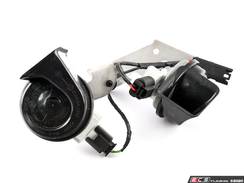 Genuine MINI - 61337337293 - AIR HORNS WITH BRACKET, ELEC (61-33-7-337-293)