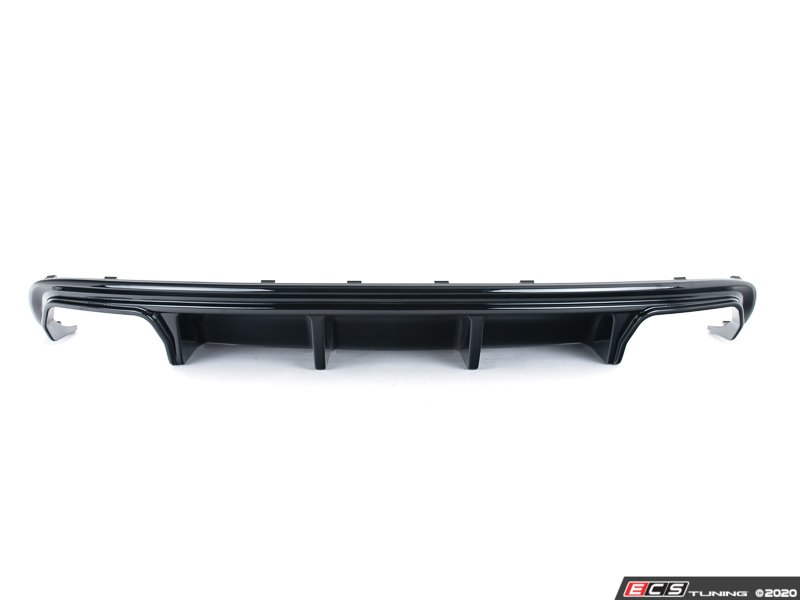ECS - 006241LA01 - Audi B8.5 S5 / A5 S-Line Rear Diffuser - Gloss Black