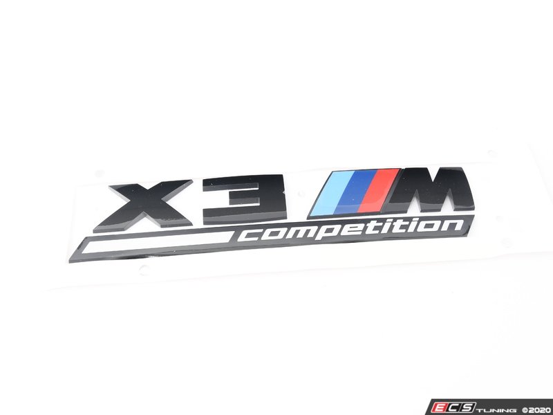 Genuine BMW - 51148077609 - LabelX3 M Competition (51-14-8-077-609)