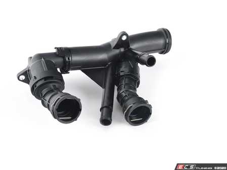 Genuine Volkswagen Audi - 04L121026AH - Thermostat Housing (04L 121 026 AH)