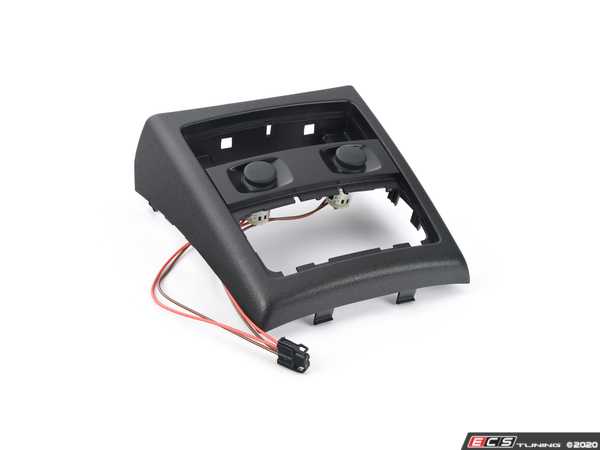 Genuine BMW - 51167150155 - Rear Console - Black (51-16-7-150-155)