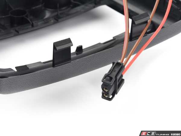 Genuine BMW - 51167150155 - Rear Console - Black (51-16-7-150-155)