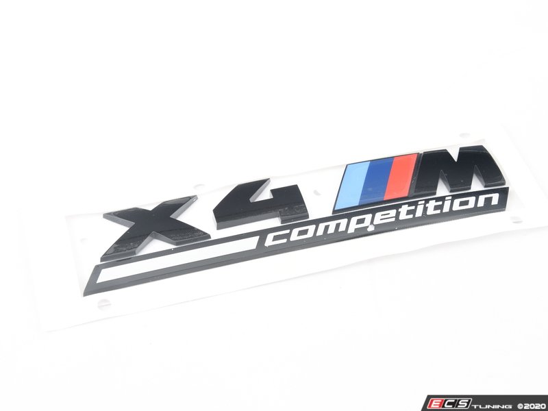 Genuine BMW - 51148077611 - LabelX4 M Competition (51-14-8-077-611)