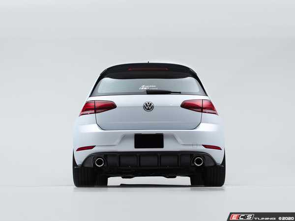 ECS - 007565la01KT - MK7.5 GTI Gloss Black Rear Diffuser