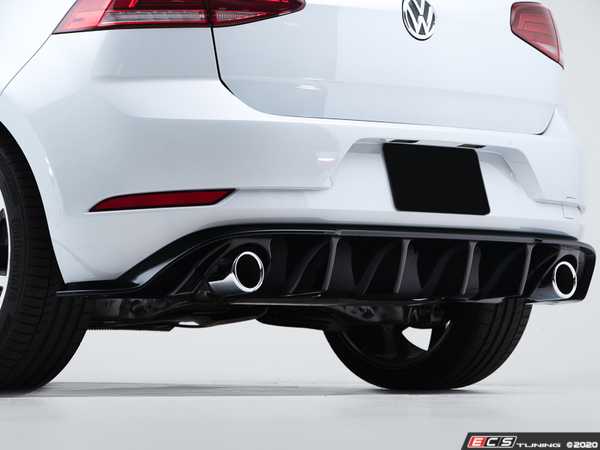 ECS - 007565la01KT - MK7.5 GTI Gloss Black Rear Diffuser