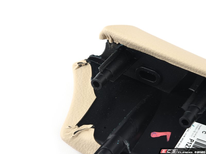 Genuine BMW - 51417417528 - Armrest - Right - Rotbraun (51-41-7-417-528)