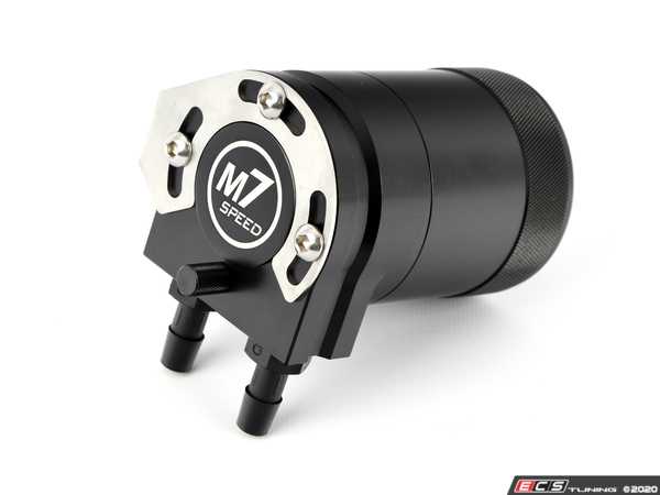M7 Speed - 53-3M7303 - M7 "Exact-Fit" Oil Catch Can Kit - Billet ...