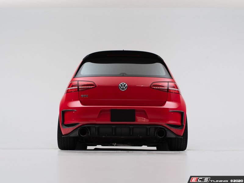 ECS - 029353ECS01-01KT - MK7 GTI Gloss Black Rear Diffuser