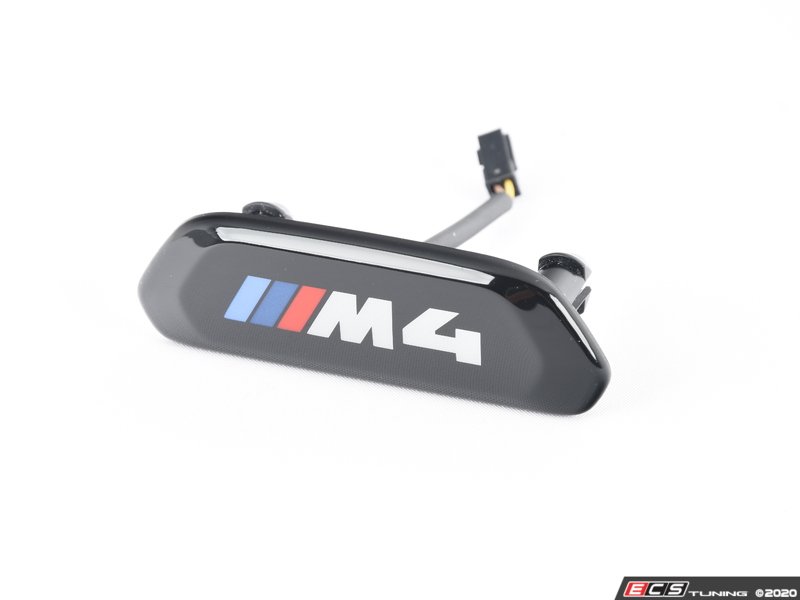 Genuine BMW - 52109503039 - Black Illuminated M4 Backrest Trim - Priced ...