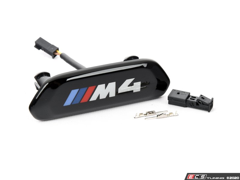 Genuine BMW - 52109503039 - Black Illuminated M4 Backrest Trim - Priced ...