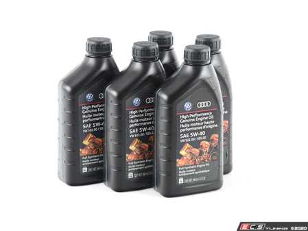 Genuine Volkswagen Audi - MK419TDIOEM - Genuine Oil Service Kit (MK4 ...