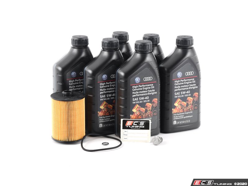 Genuine Volkswagen Audi - 03h115562KT - Genuine Oil Service Kit (03h ...