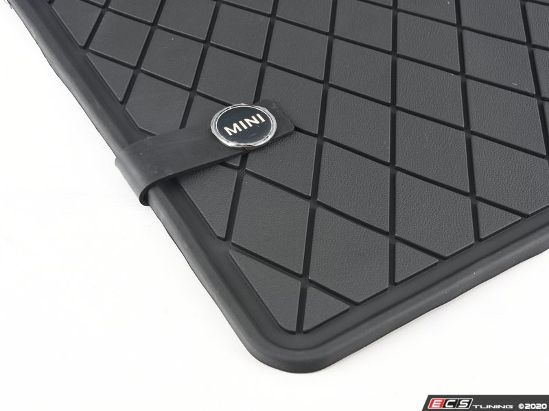 Genuine MINI - 51475B50A81 - Essentials Front Rubber Factory Floor Mats ...