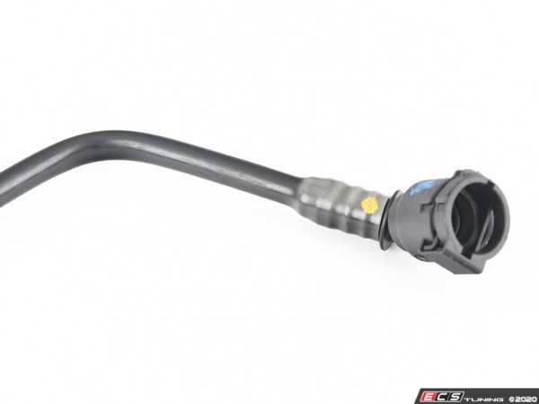 Genuine BMW - 17128662871 - LINE FROM RADIATOR (17-12-8-662-871)