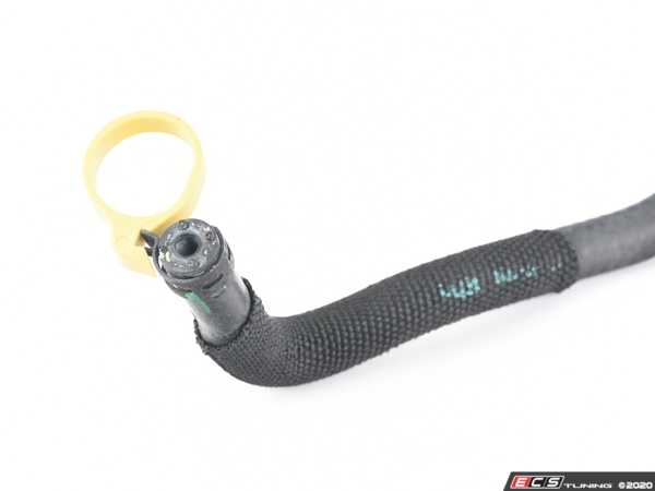 Genuine BMW - 17128662871 - LINE FROM RADIATOR (17-12-8-662-871)