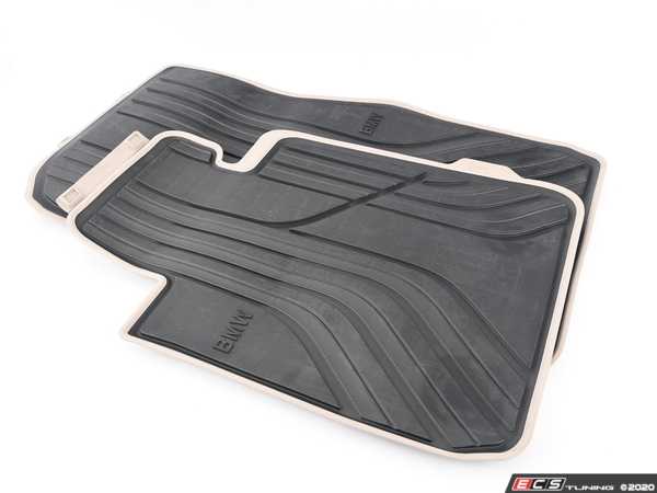Genuine BMW - 51472351159 - Front Rubber Floor Mats - Modernline - (NO ...