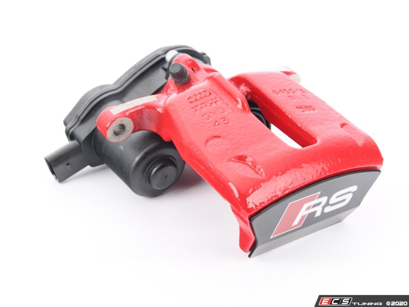 Genuine Volkswagen Audi - 8K0615404F - Rear Brake Caliper - Tornado Red ...