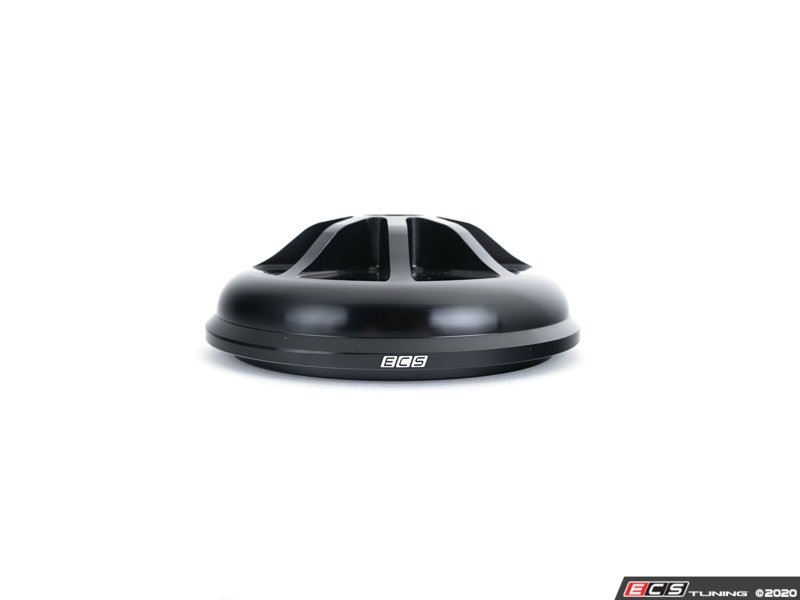 ECS - 005944LA01 - Billet Aluminum Oil Filter Cap - Anodized Black