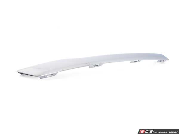 Genuine BMW - 51117442493 - CHROME CLIP, LEFT (51-11-7-442-493)