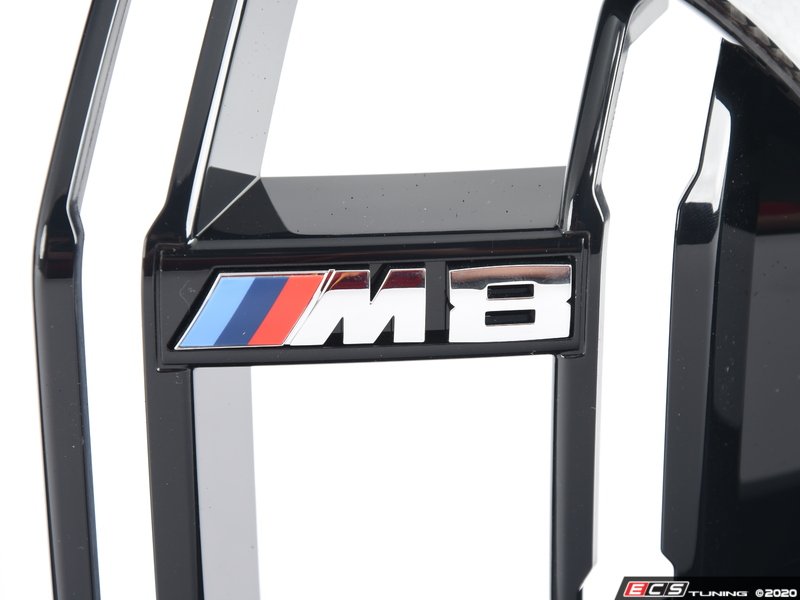 Genuine BMW - 51712462821 - FRONT RADIATOR GRILL CARBON (51-71-2-462-821)