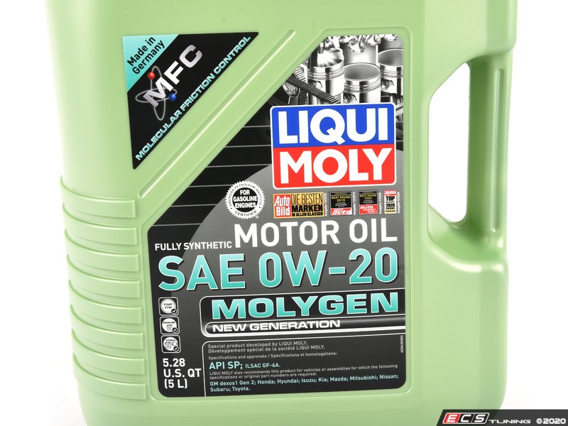 Liqui-Moly - 20438 - Molygen New Generation Engine Oil (0w-20) - 5 Liter