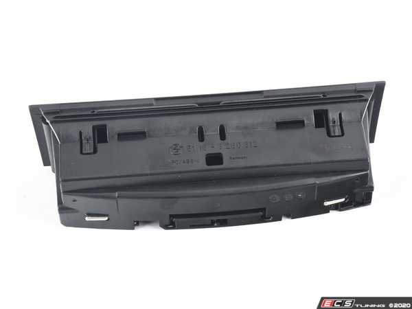 Genuine BMW - 51168260312 - Glasses Tray - Schwarz (51-16-8-260-312)