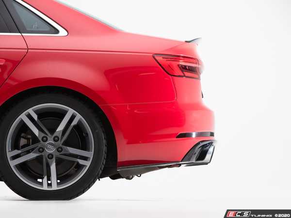Ecs 008480la01 Audi B9 A4 S Line Pre Facelift Rear Diffuser Gloss