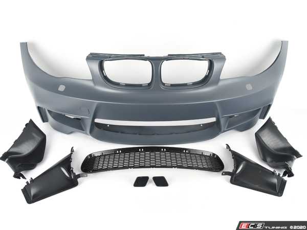ECS - 022018ecs01 - BMW E82 1M Style Front Bumper With Airduct