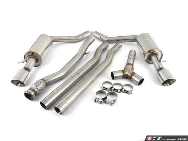 Scorpion - SMNS015 - Scorpion Cat-Back Exhaust - 100mm Tips - NON Resonated